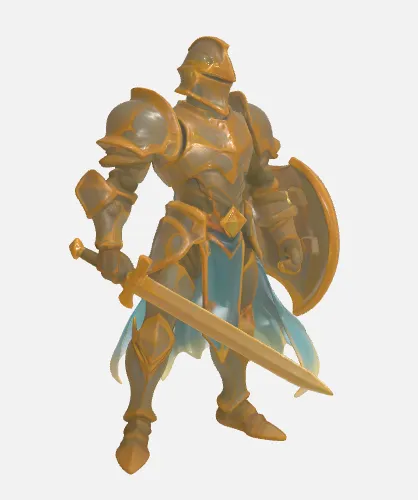 The Oathbound Sentinel – Paladin STL Miniature by Cathaldus MakerWorld ...