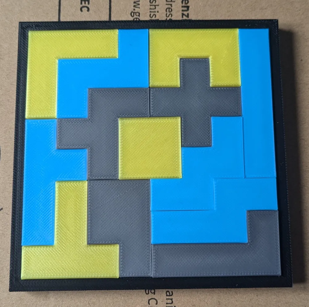 Square Puzzle by PoolHallKing - MakerWorld