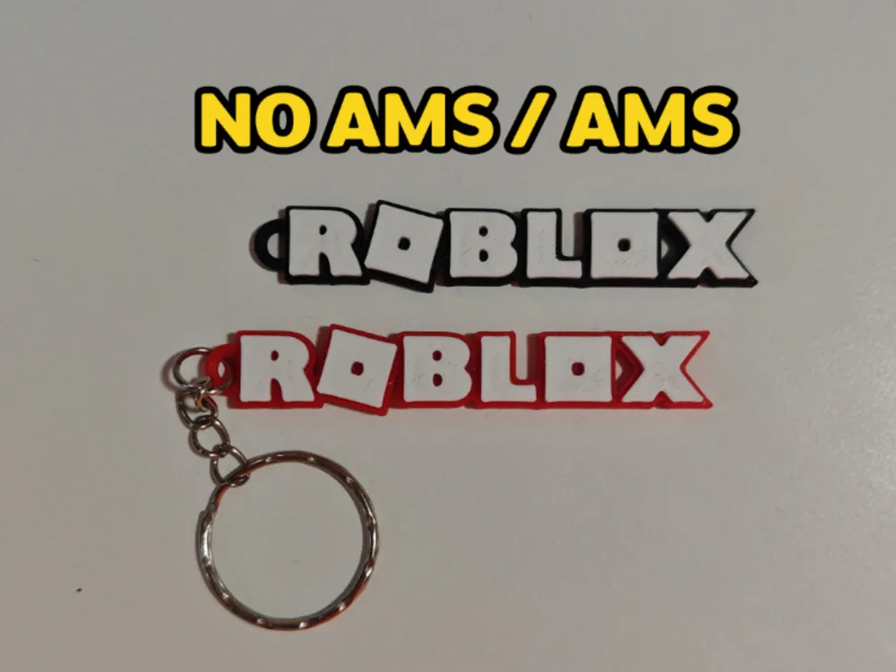 Roblox Keychain - Free 3D Print Model - MakerWorld