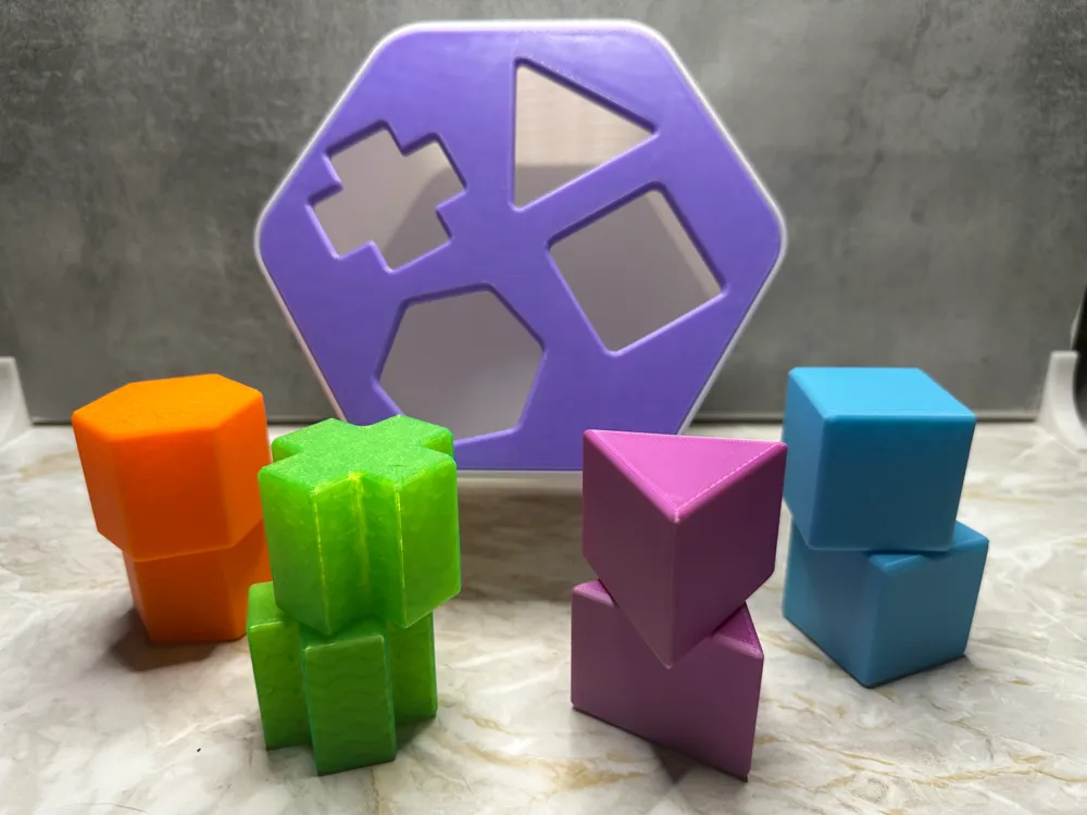 Shape sorter toy by mr-jeppe - MakerWorld