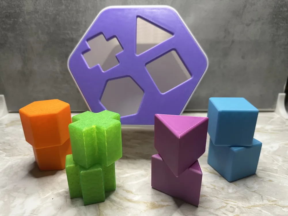 Shape sorter toy by mr-jeppe - MakerWorld