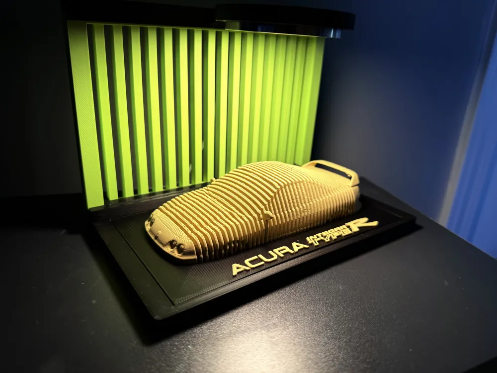Acura Integra Type R DC2 Bug-eye Layered Car model - Free 3D Print ...