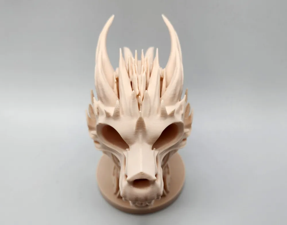 Skeletal Dragon Bust Sculpture 2 by Triple G Workshop MakerWorld ...