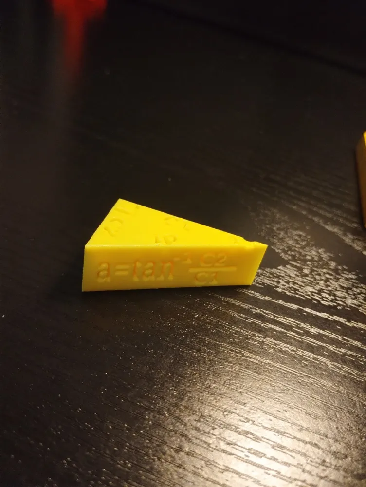 Right-angled triangle for trigonometry - pen - Free 3D Print Model ...