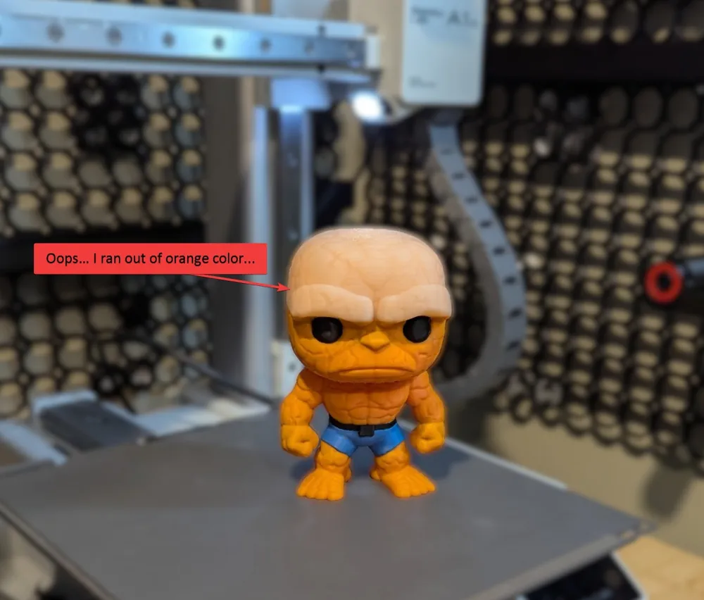 The Thing (Marvel), Pop! style - AMS ready by YeOldeDragon MakerWorld ...