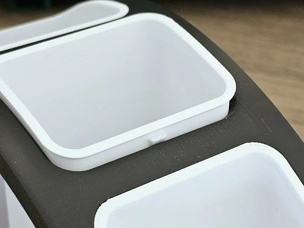 Arc Remote Holder – 3-Slot Curved Stand - Free 3D Print Model - MakerWorld