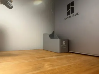 Bambu X1 Butt poop chute cover and Toilet poop bin Remixed by dorkytom - MakerWorld