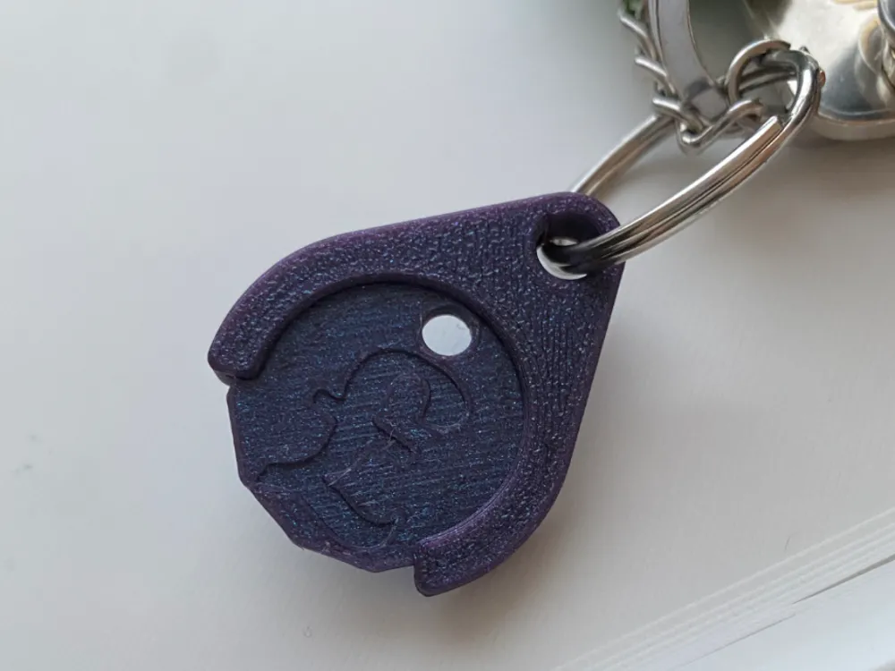 Trolley Token UK - Free 3D Print Model - MakerWorld