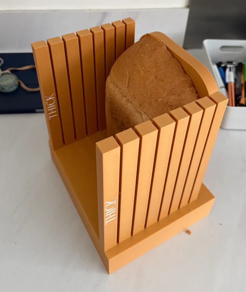 Bread slicer guide by Lewis MakerWorld: Download Free 3D Models