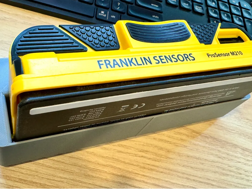 Gridfinity Franklin Stud Finder Mount by mash007 MakerWorld: Download Free 3D Models