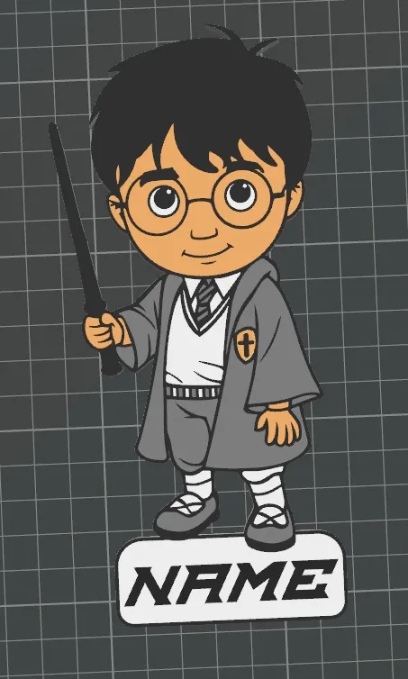 Harry Potter - your name by davinchi20MakerWorld: Download Free 3D Models