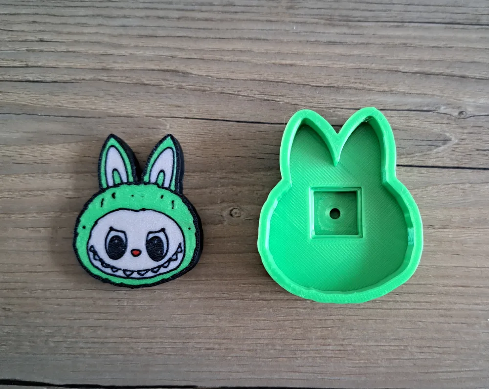 Cool Labubu fidget clicker toy by creachick3d MakerWorld: Download Free ...