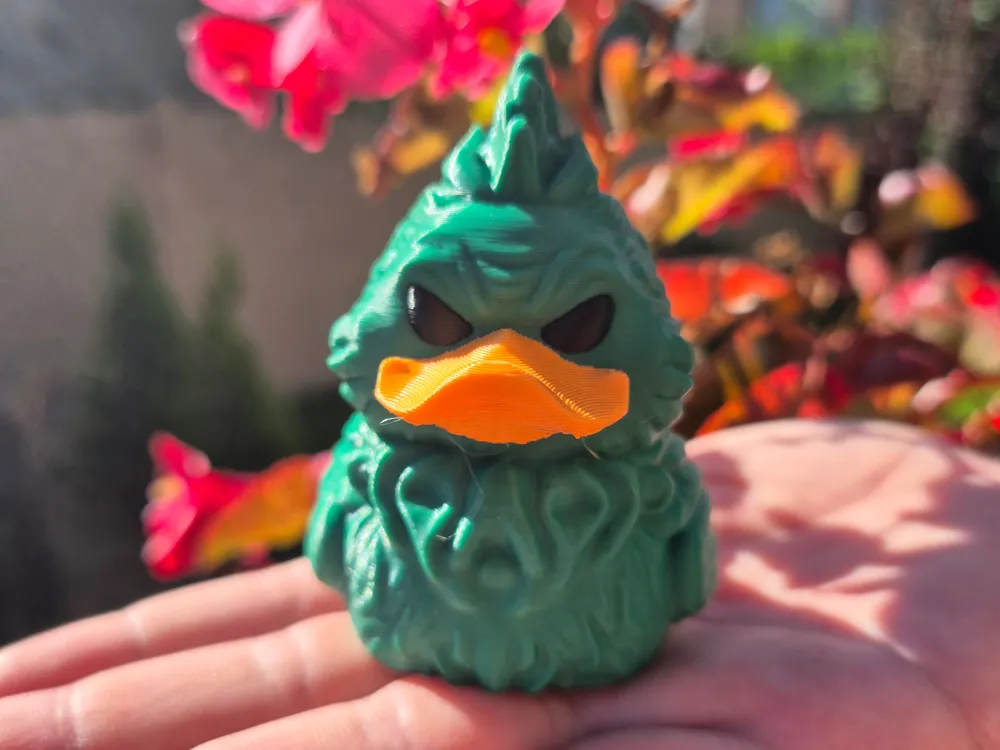 Grinch Duck by Szaszpi MakerWorld: Download Free 3D Models
