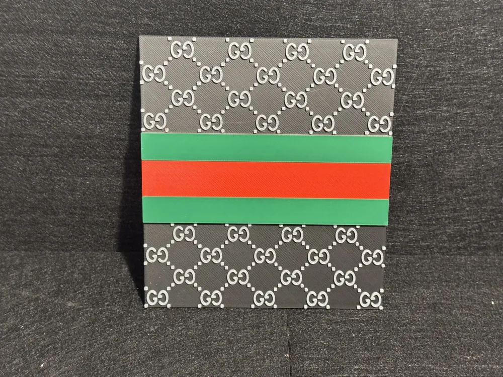 Gucci ( red and Green ) Wall Tile by JDESIGNZ MakerWorld: Download Free ...