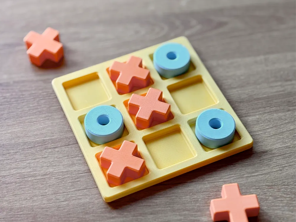 Tic-Tac-Toe | By LRB Design by LRB Design MakerWorld: Download Free 3D ...