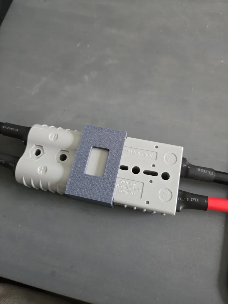 Battery Quick Connect SB120A 600V - Connector - Free 3D Print Model ...