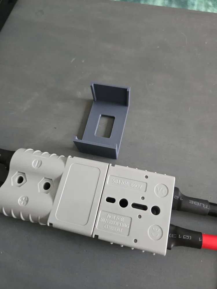 Battery Quick Connect SB120A 600V - Connector - Free 3D Print Model ...