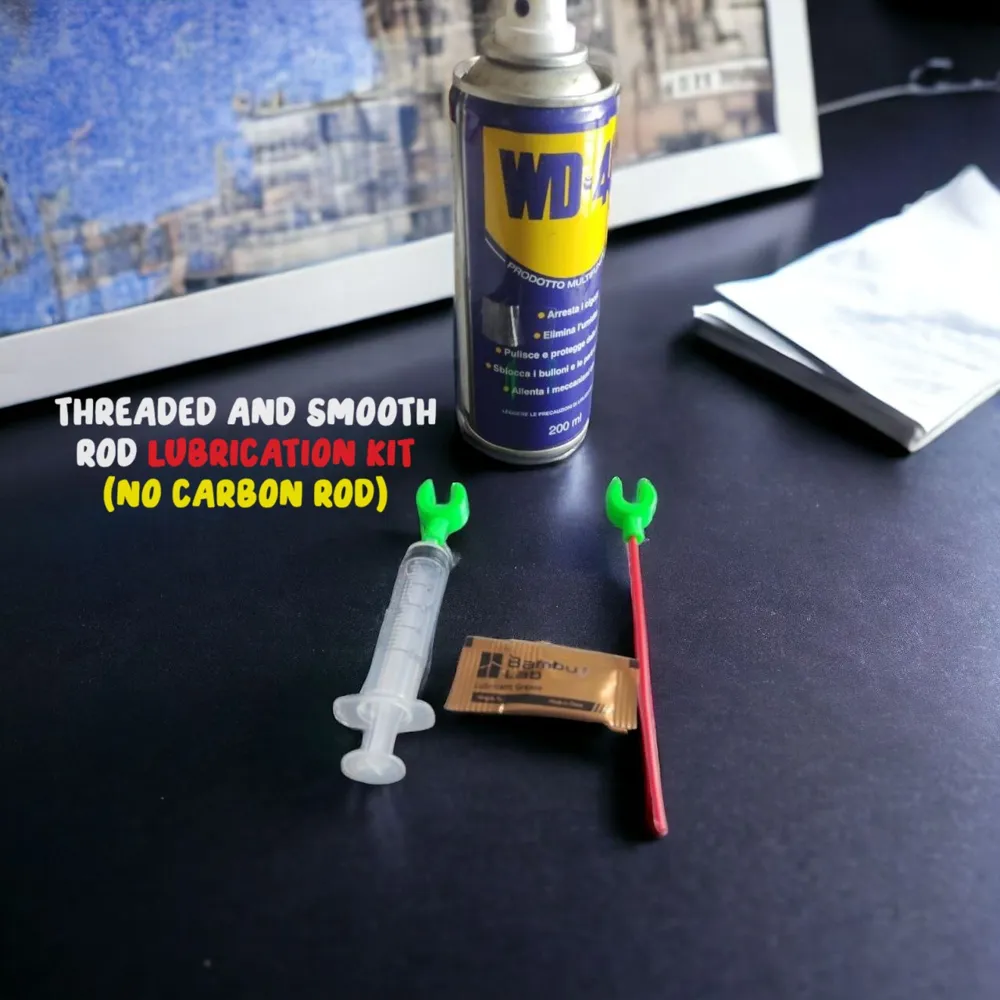 Threaded and smooth rod lubrication kit by OMBRA3D - MakerWorld