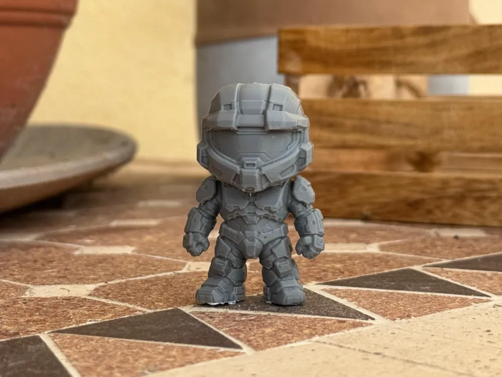 Master Chief Chibi by Shell Head Labs MakerWorld: Download Free 3D Models