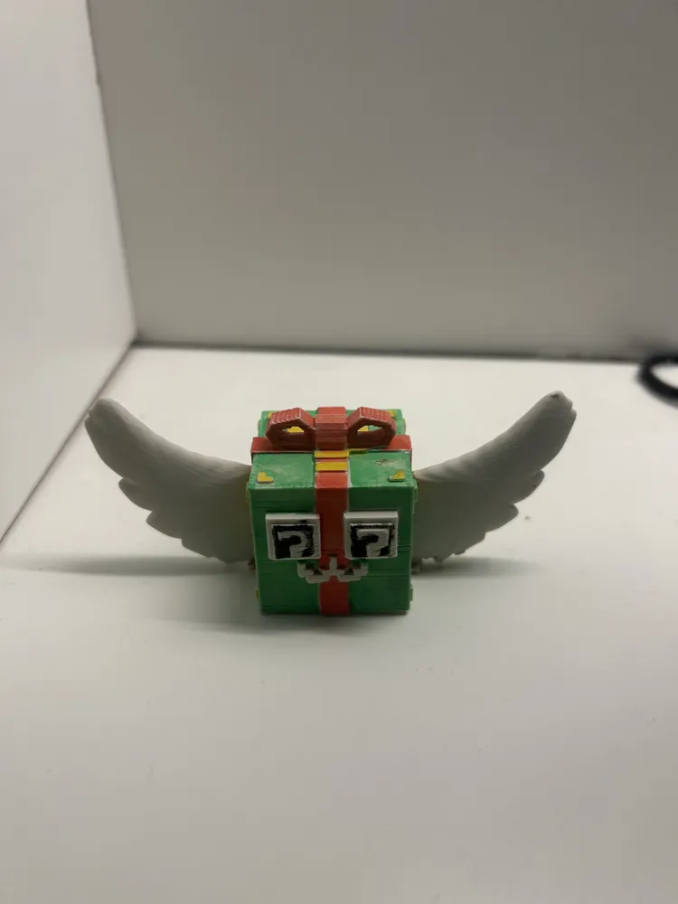 steal a brainrot - festive lucky block - Free 3D Print Model - MakerWorld