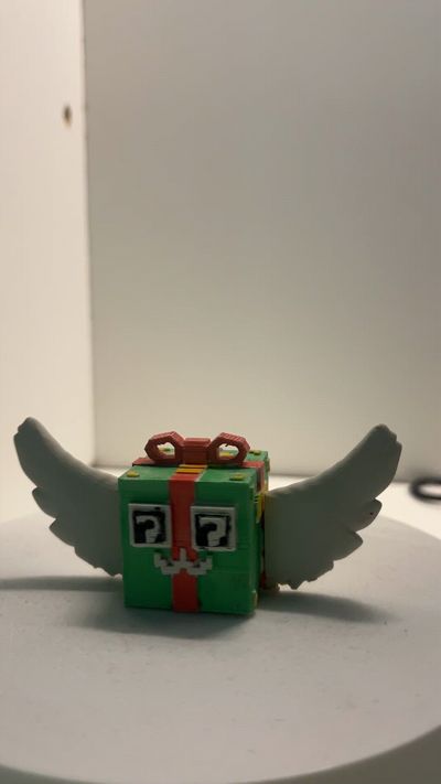 steal a brainrot - festive lucky block - Free 3D Print Model - MakerWorld