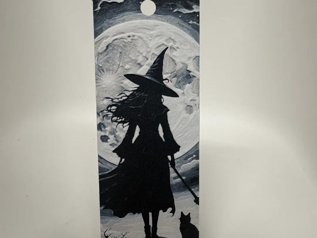 Witch Bookmark - Free 3D Print Model - MakerWorld
