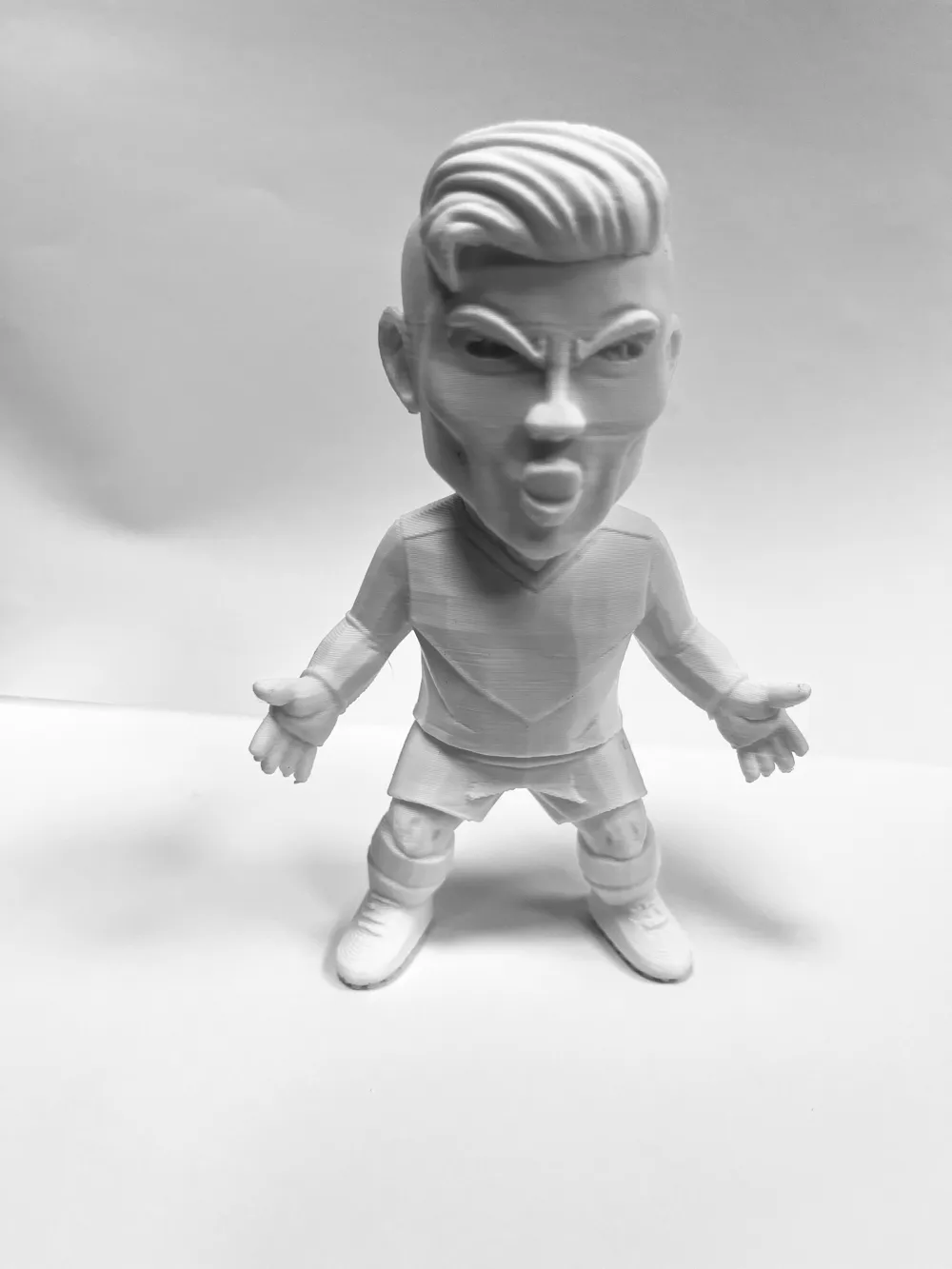 Cristiano Ronaldo Action Figure - Free 3D Print Model - MakerWorld