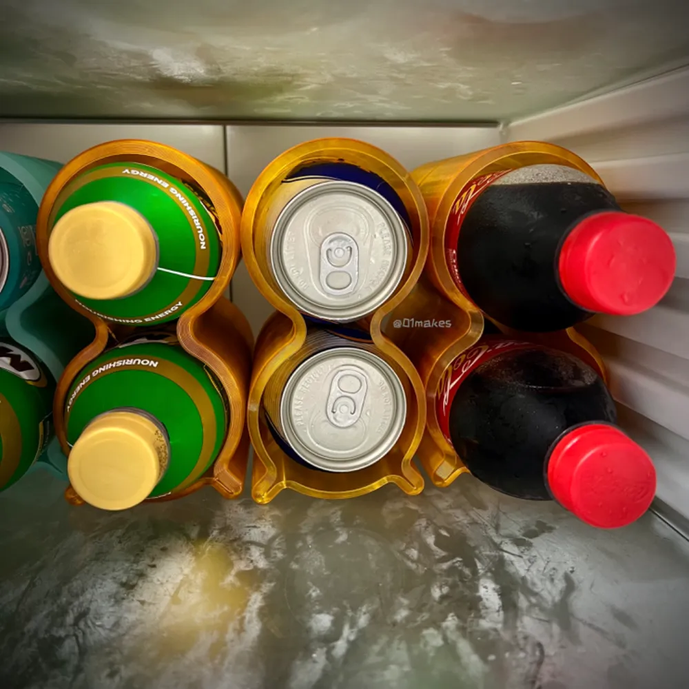 Bottle / can holder, spiral vase mode 0.8mm print by 01makes - MakerWorld