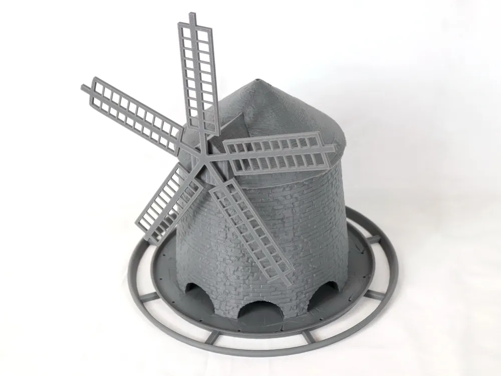 Dutch-style Windmill Bird feeder from Szwarszowice by Johnny_Bit ...