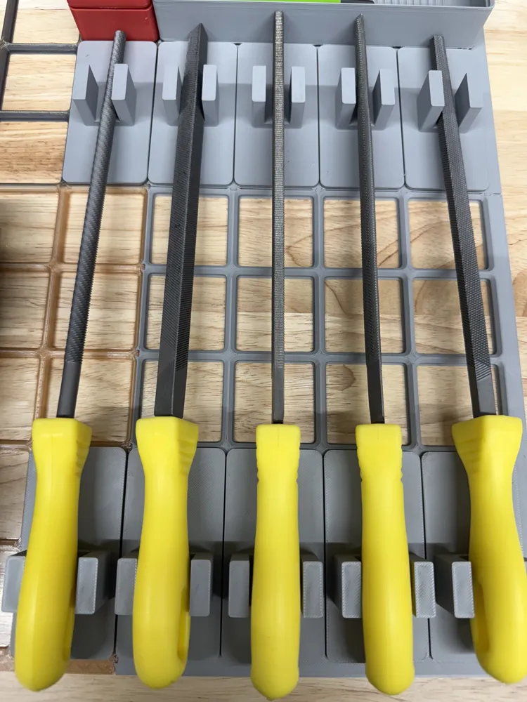 Gridfinity file holder for Harbor freight by Gatorupset - MakerWorld
