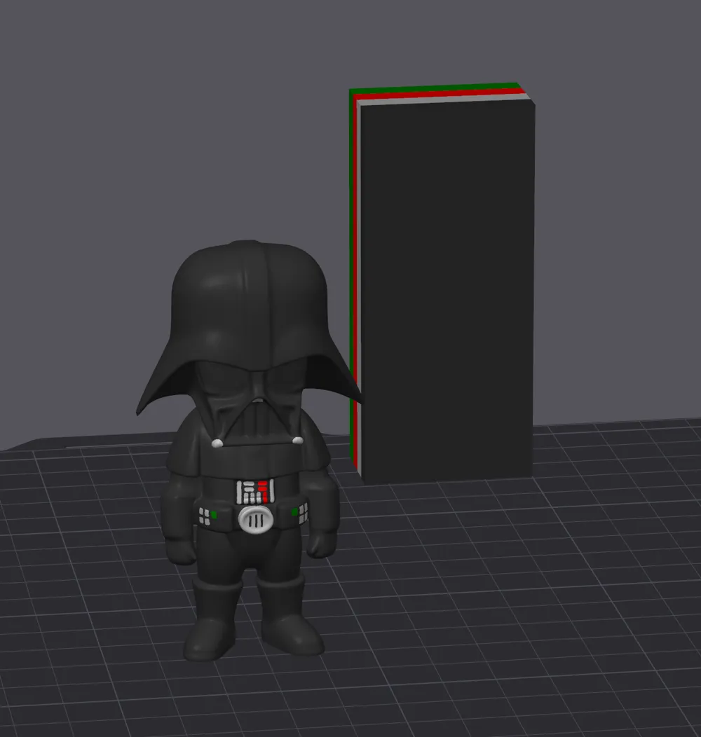 Darth Vader Colored Mini Figure by nendocollector - MakerWorld