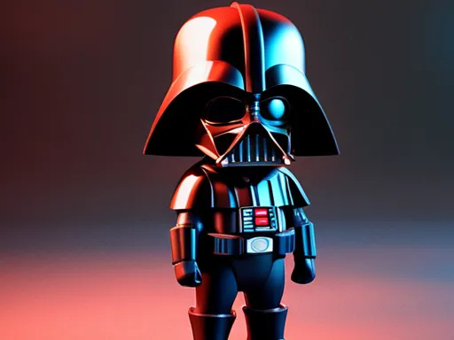 Darth Vader Colored Mini Figure by nendocollector - MakerWorld