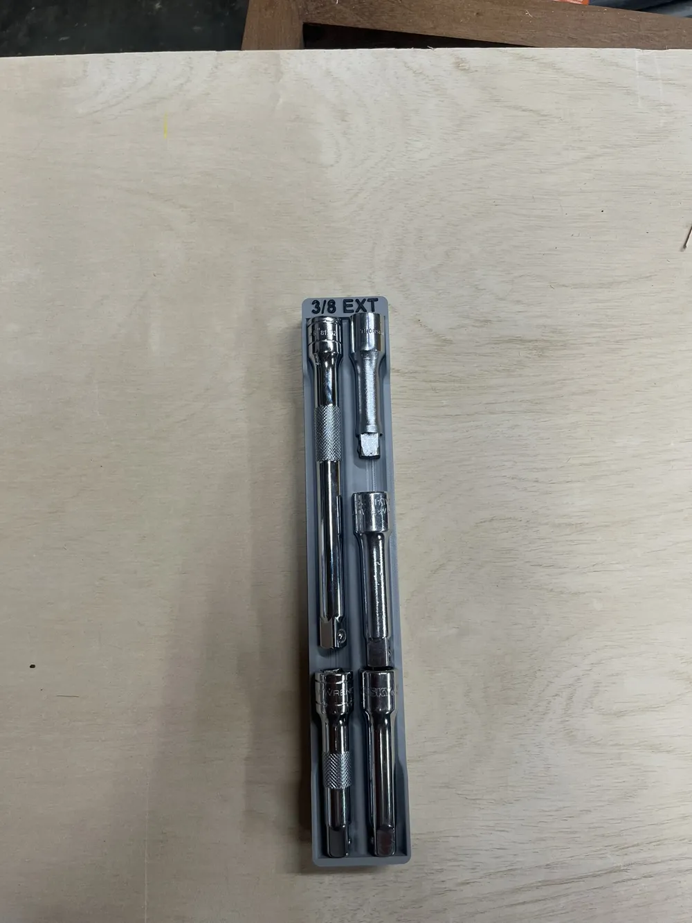 Gridfinity 3/8" socket extension holder by Cattywhompus - MakerWorld