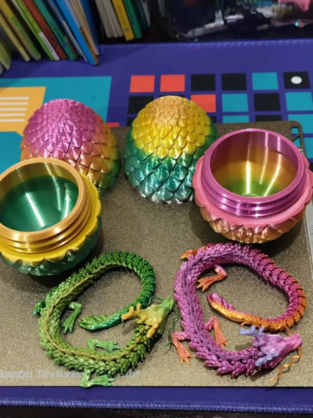 Chinese Dragon - Dragon Egg A1 Extreme Plate Arrangement - Free 3D ...