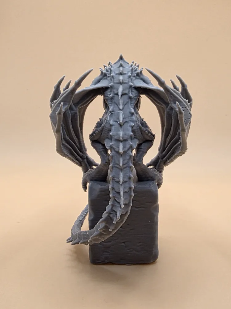 Serpent Rune Dragon - Free 3D Print Model - MakerWorld