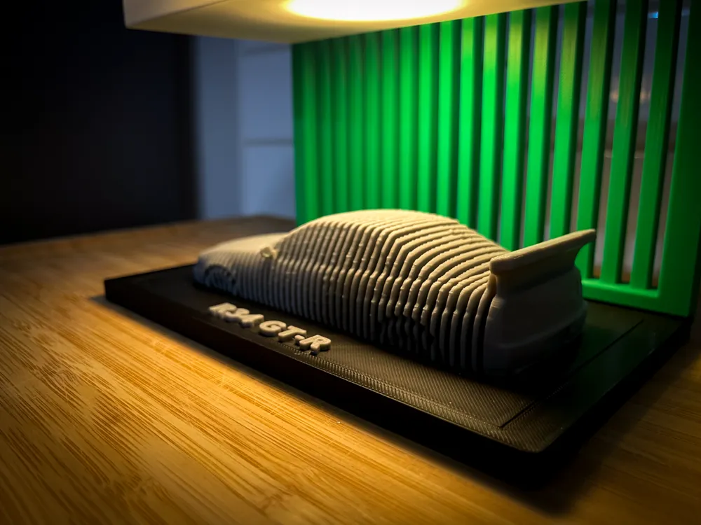 Nissan Skyline R34 GT-R - Layered Car Art by ShapeShift 3D Creations ...