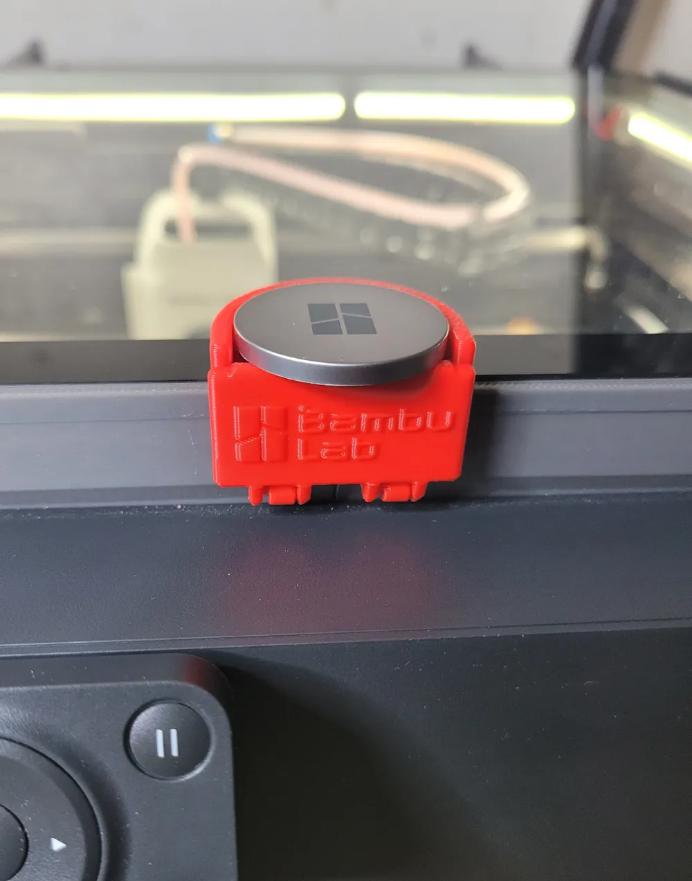 P1S Top Glass Lid Riser by Nacho - MakerWorld