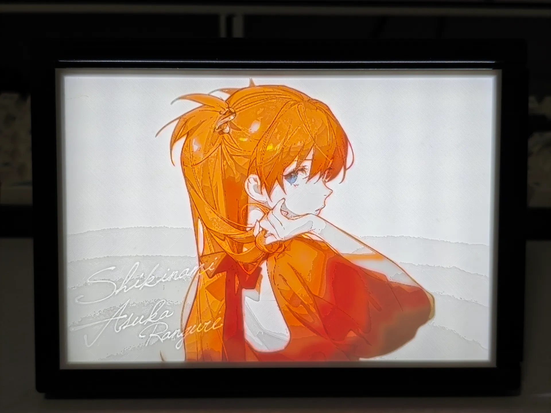 Eva Asuka Lithophane by ZodiacMuku - MakerWorld