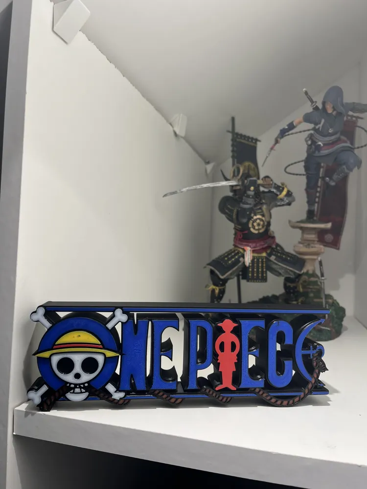 One_Piece_logo por Igris_3D MakerWorld: Baixe modelos 3D gratuitos