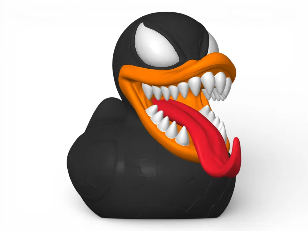Venom Duck - Free 3D Print Model - MakerWorld
