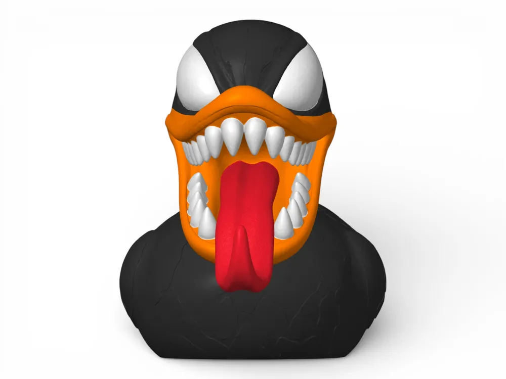 Venom Duck - Free 3D Print Model - MakerWorld