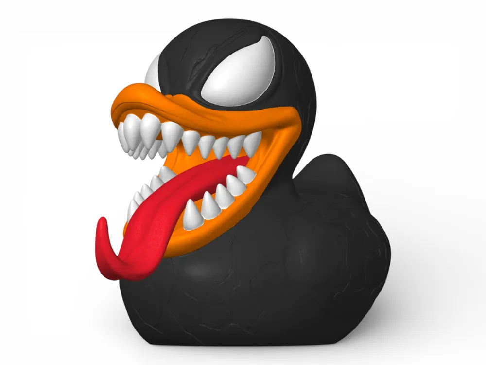 Venom Duck - Free 3D Print Model - MakerWorld