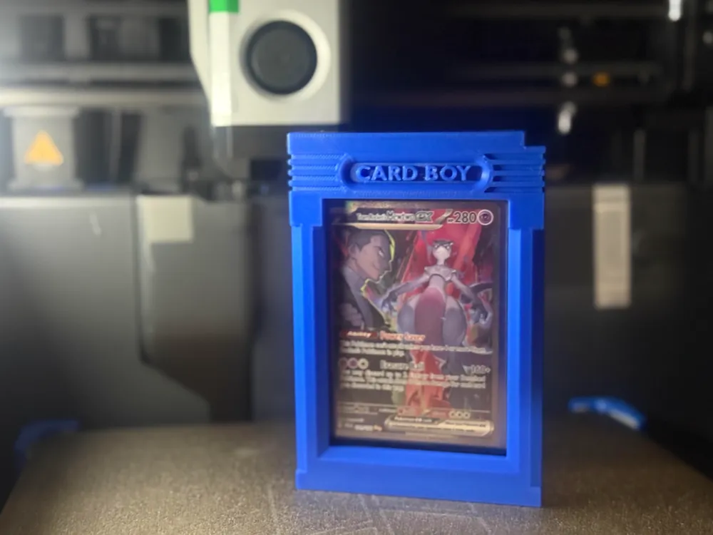 CardBoy Toploader Display Frame - Free 3D Print Model - MakerWorld