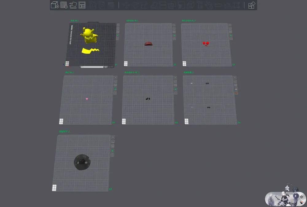 Pokemon Pikachu disassembled (no AMS printing required) - Free 3D Print ...