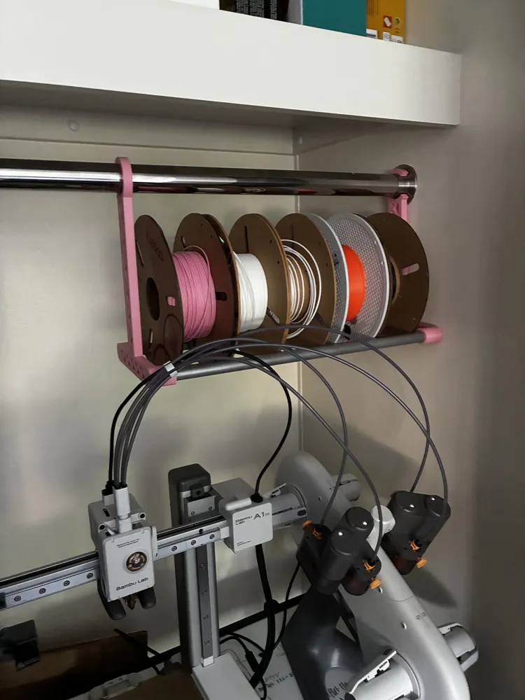 spool holder by 3DforgetechINC MakerWorld: Download Free 3D Models