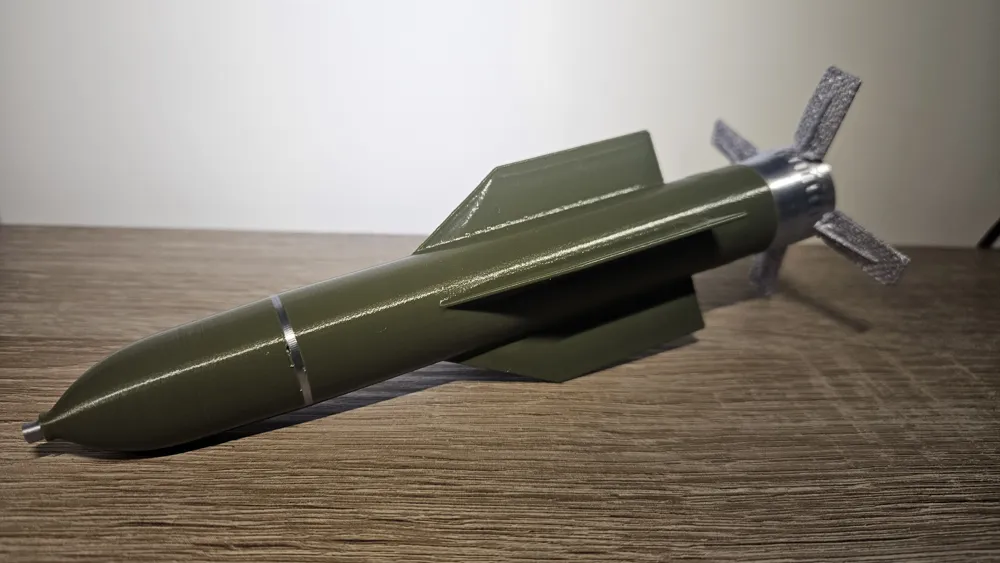 GBU-57 MOP bunker-buster bombs by MAXSIMO MakerWorld: Download Free 3D ...