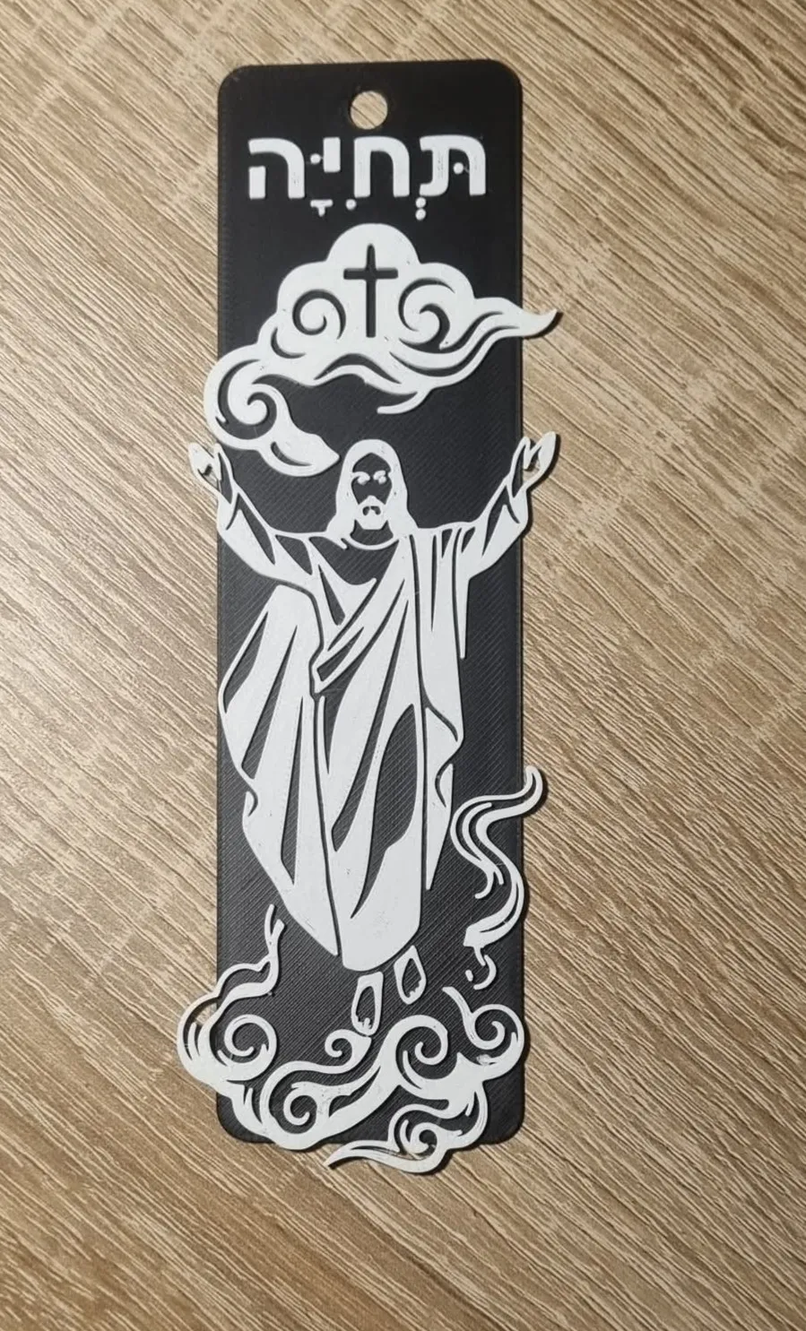 Risen Christ Easter - bookmark - Free 3D Print Model - MakerWorld