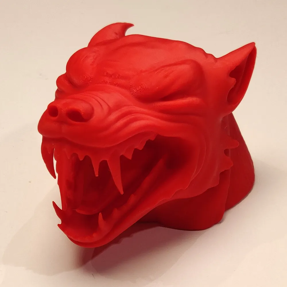 Werewolf Head - Free 3D Print Model - MakerWorld