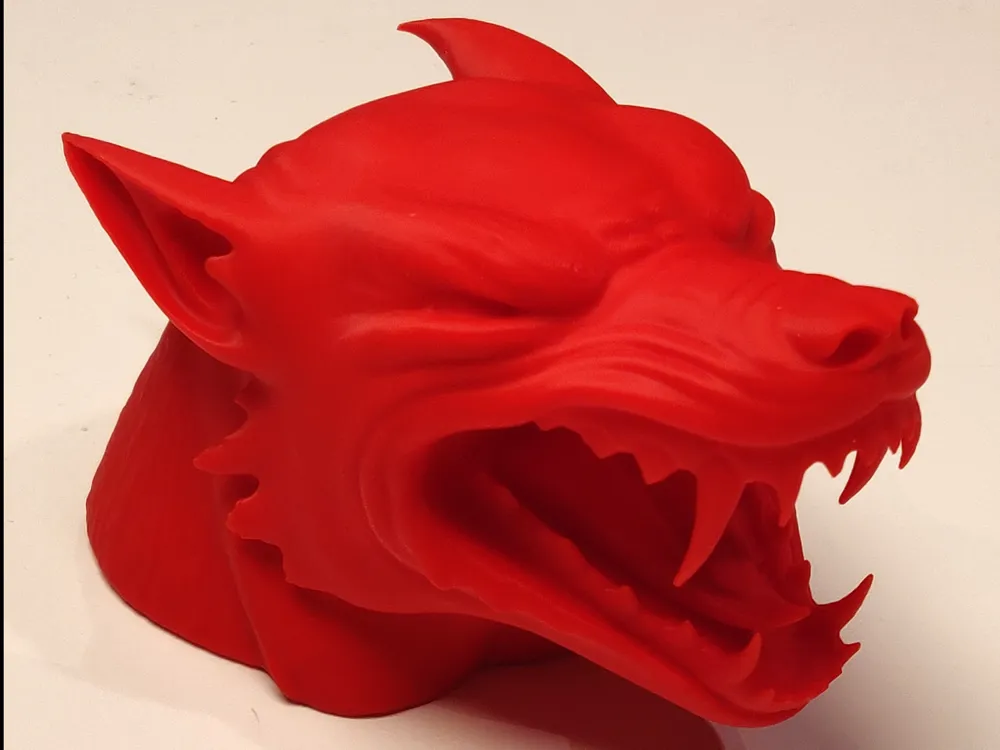 Werewolf Head - Free 3D Print Model - MakerWorld