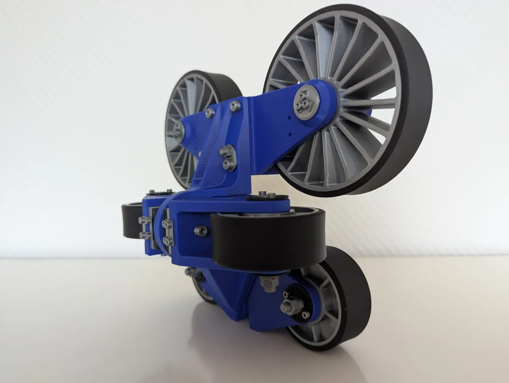 Falcon's Flight Roller Coaster Bogie (Printed) - Free 3D Print Model ...